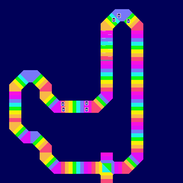 Rainbow road - Mario Kart PC