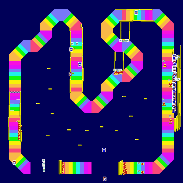 gba rainbow road - Mario Kart PC