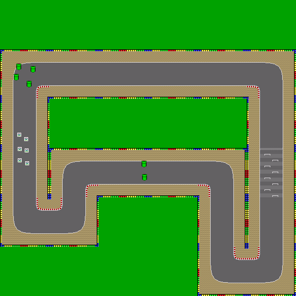 SNES Mario Circuit 1 - Mario Kart PC