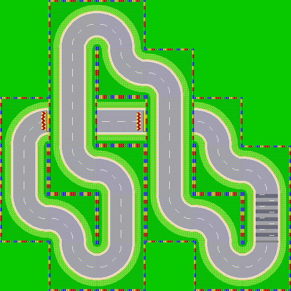 Tournament Challenge 1: Mario Raceway - Mario Kart PC