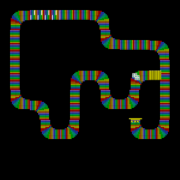 Awesome Rainbow Road Track! - Mario Kart PC