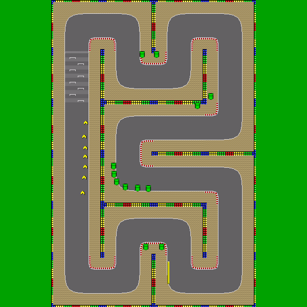 SNES Mario Circuit 5 - Mario Kart PC