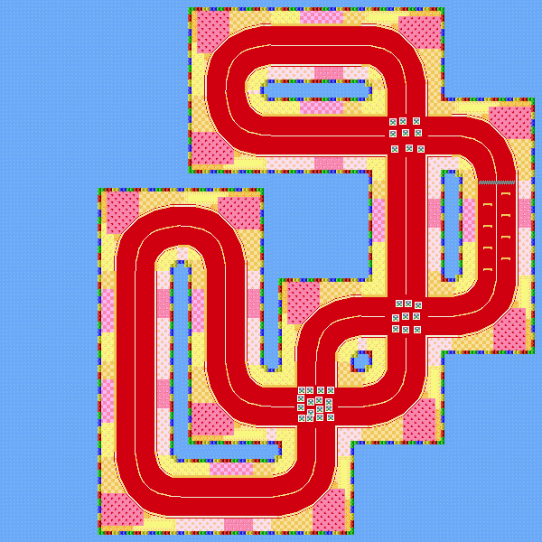 Loopty loop road - Mario Kart PC