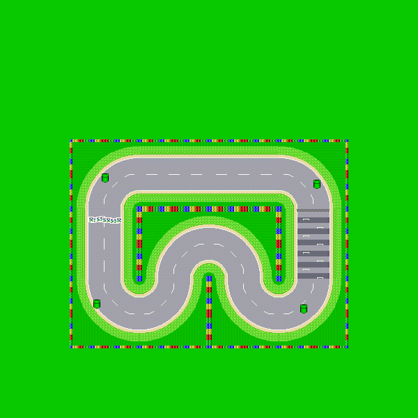 SNES Mario Circuit 1 (GBA) - Mario Kart PC