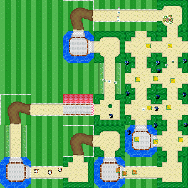 DS Peach Gardens - Mario Kart PC