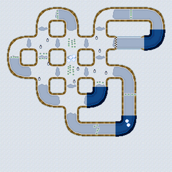 Koopa Jones and the snow temple - Mario Kart PC