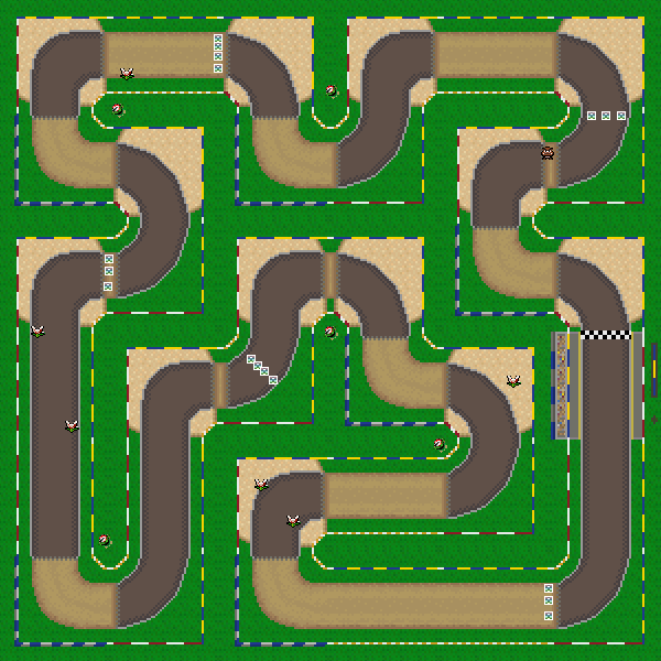 circuit wario - Mario Kart PC