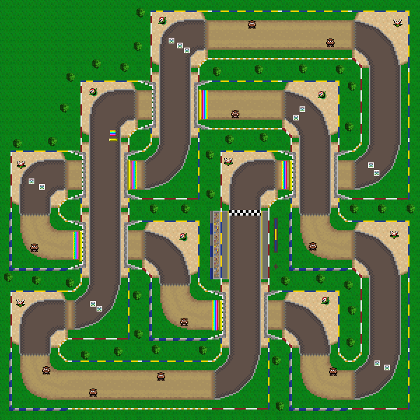 Ninja_Warrior_Fan Circuit - Mario Kart PC