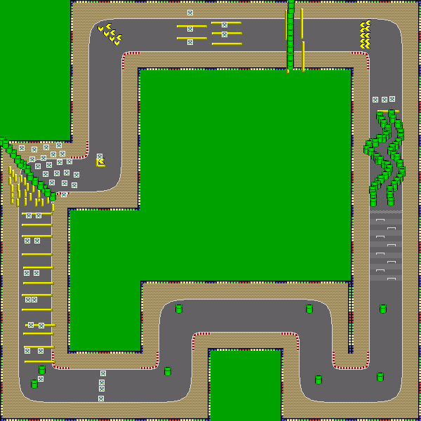 Circuit des obstacles - Mario Kart PC