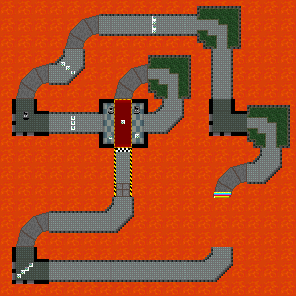 DS Bowser's Castle - Mario Kart PC