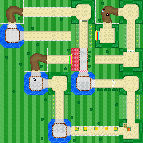 yoshi circuit - Mario Kart PC