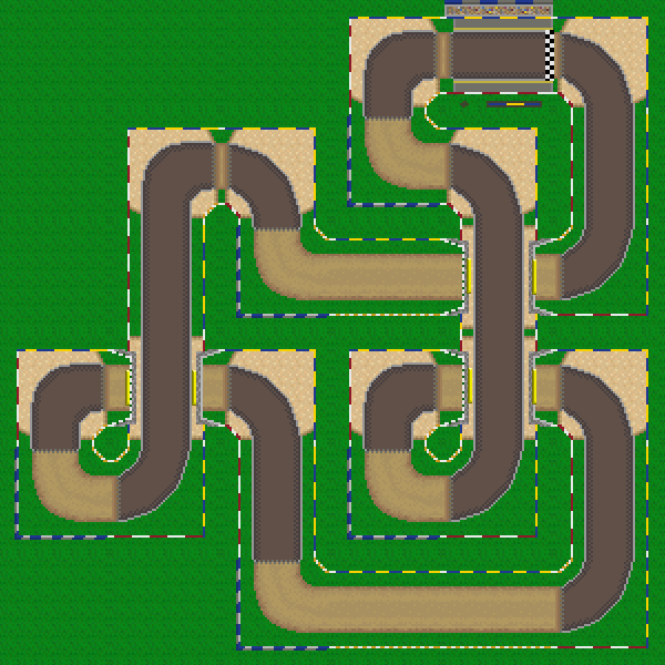 Luigi Stadium - Mario Kart PC