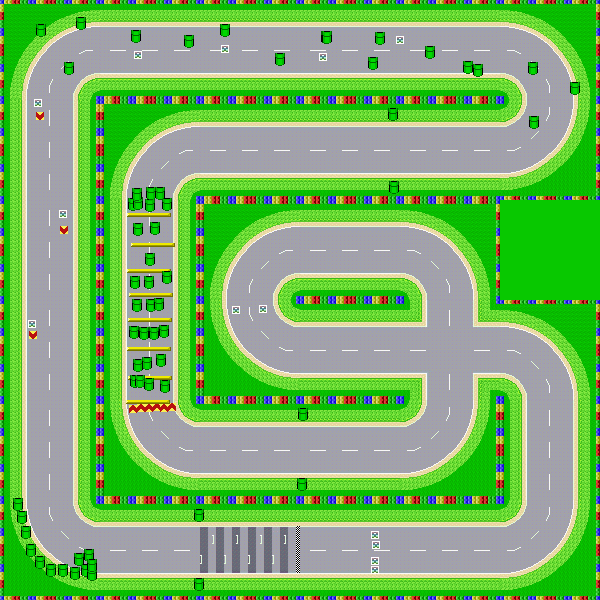 Mario's Highway - Mario Kart PC
