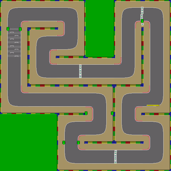 N64 Mario Raceway SMK - Mario Kart PC