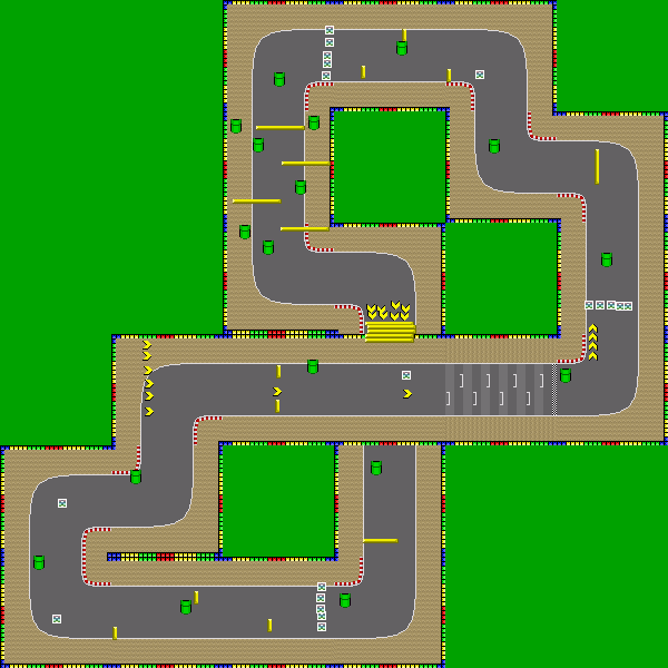 Mario Kart Hyper Tracks - Circuit Mario 3 - Mario Kart PC