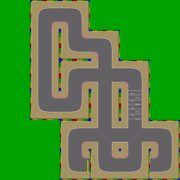 Mario Raceway 1 - Mario Kart PC