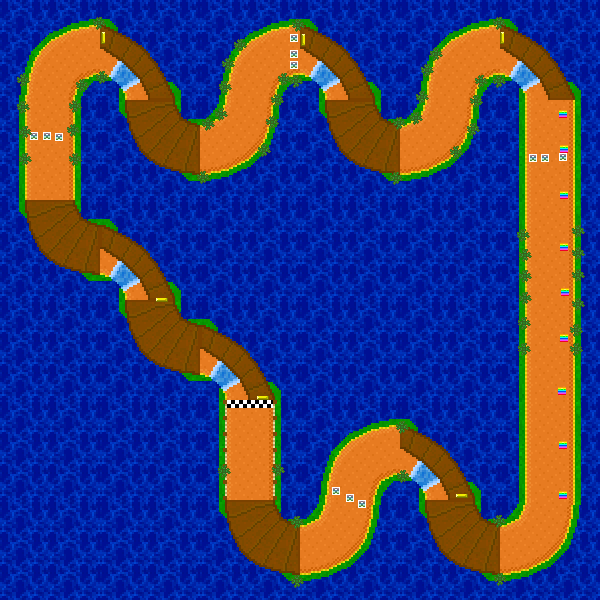 Round 1-4 - Yoshi Pits - Mario Kart PC