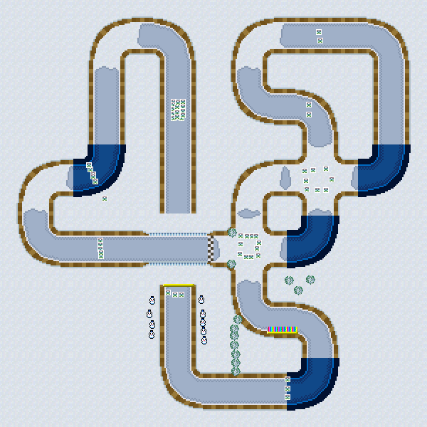 Snow - Mario Kart PC