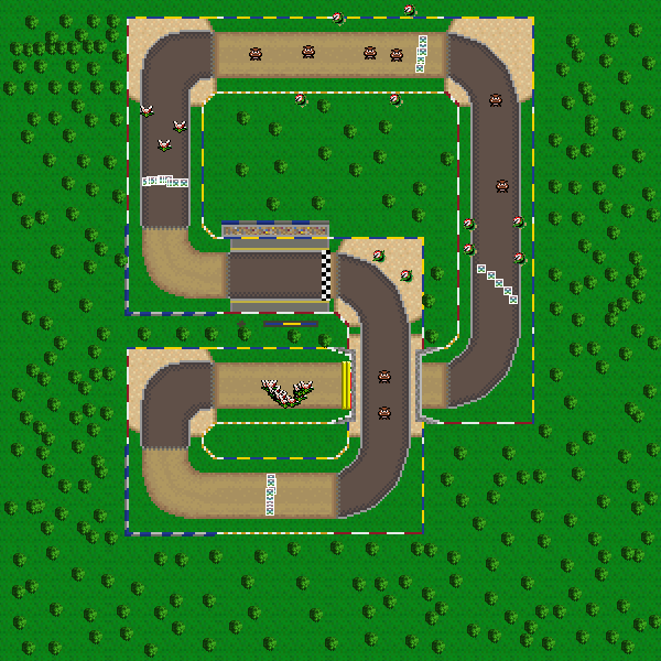 1.snes mario circuit 2 [but it's more painful and hazardous in snes ...