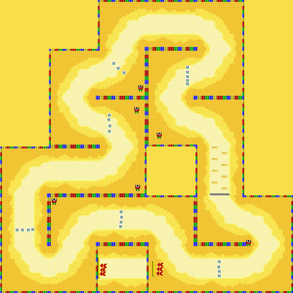 papus pyramid - Mario Kart PC