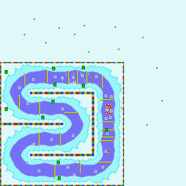 snowy tree - Mario Kart PC