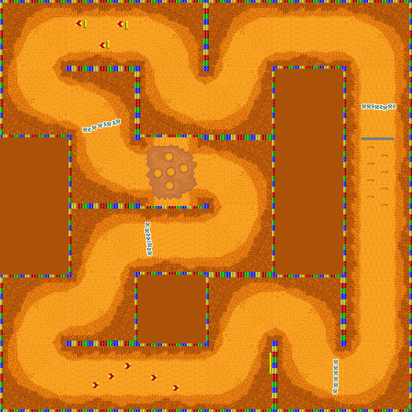 GBA Sunset Wilds - Mario Kart PC