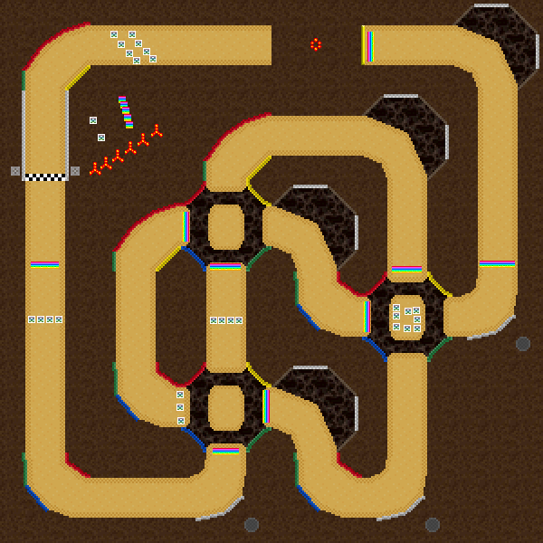 Wario's Hectic Raceway - Mario Kart PC