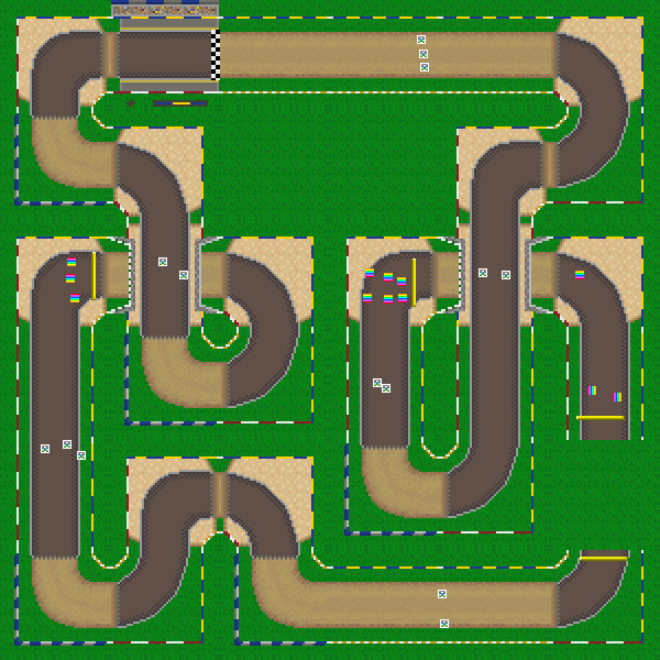 Mario Circuit 2 Lapped - Mario Kart PC