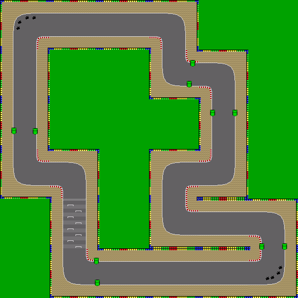MR - Track 1 - Quick Mode Version - Mario Kart PC