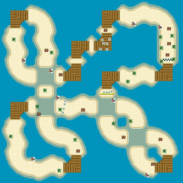 Cheep-Cheep Beach - Mario Kart PC