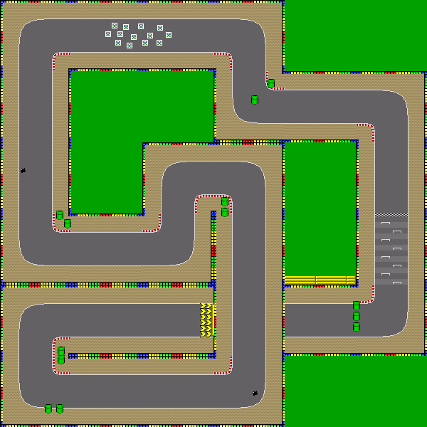 SNES Mario Circuit 2 - Mario Kart PC