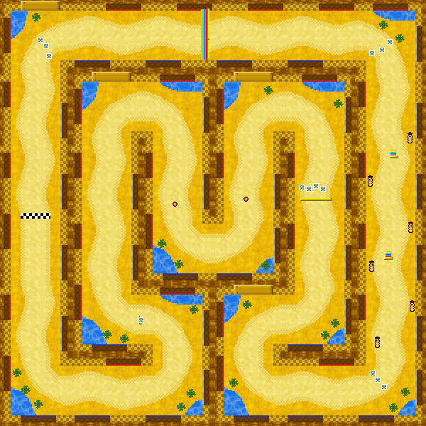 Yoshi Desert Nitro Deluxe - Mario Kart PC