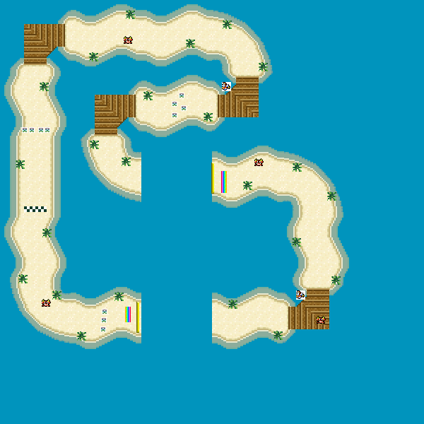 Hucket Crab Beach - Mario Kart PC