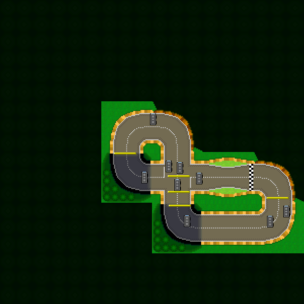 firugre 8 football land T - Mario Kart PC