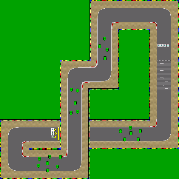 SNES Mario Circuit 2 - Mario Kart PC