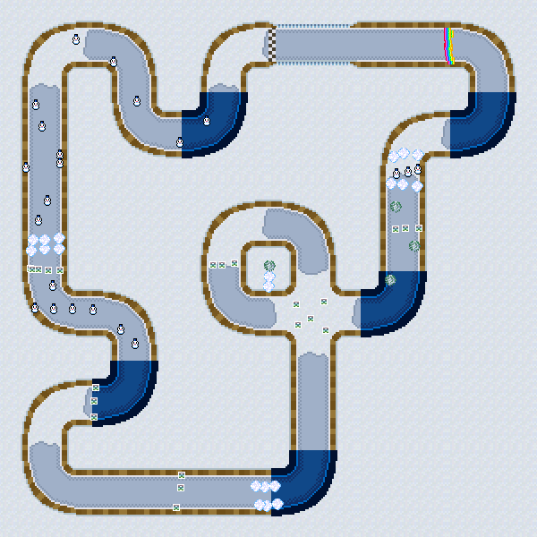 Snowman's Land - Mario Kart PC