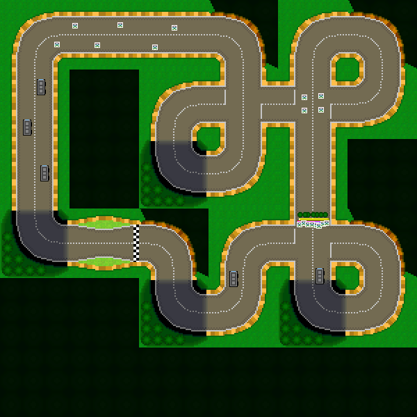 Corniche-bidule 2 - Mario Kart PC