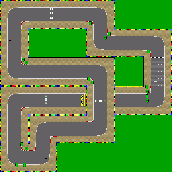 Snes Mario Circuit 2 - Mario Kart PC
