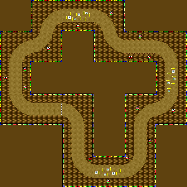 DLX Choco Island 1 - Mario Kart PC