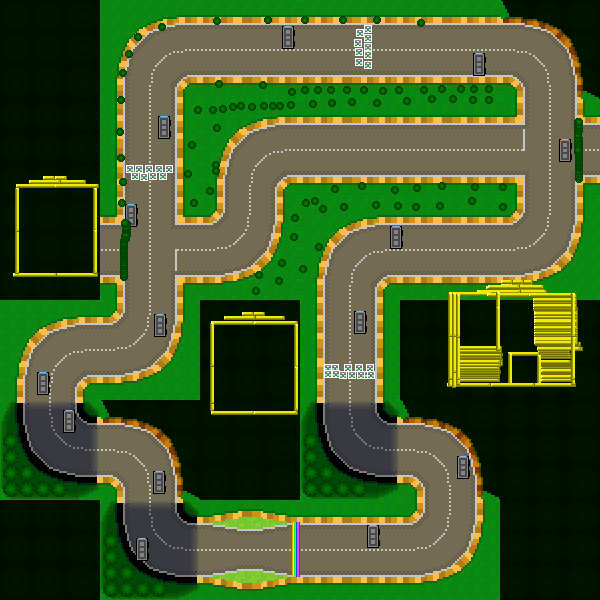 Retro Town - Mk+ Remake - Mario Kart PC