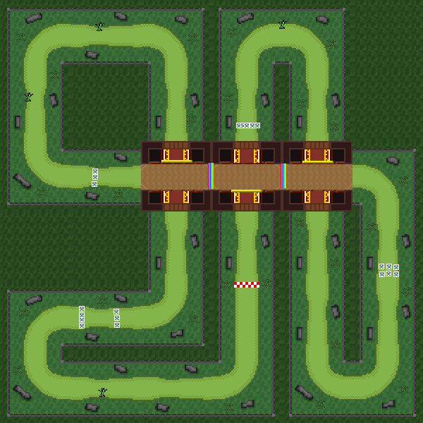 King Boo's Courtyard - Mario Kart PC