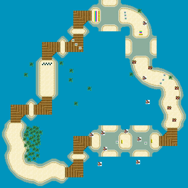 Ds Cheep Cheep Beach - Mario Kart PC