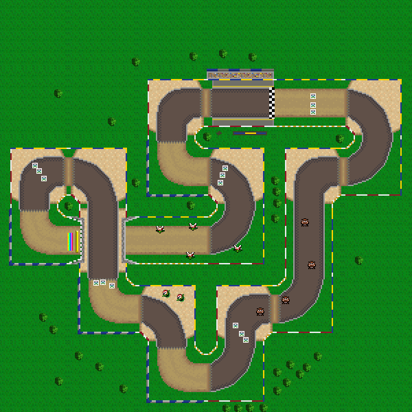 Ds Mario Circuit - Mario Kart PC