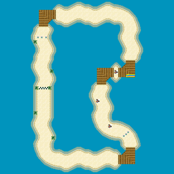 Quick Mode: GCN Peach Beach - Mario Kart PC