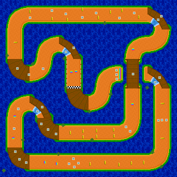 Tropical Drift - Mario Kart PC