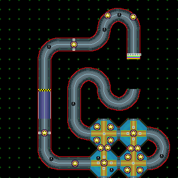 Pinball circuit - Mario Kart PC