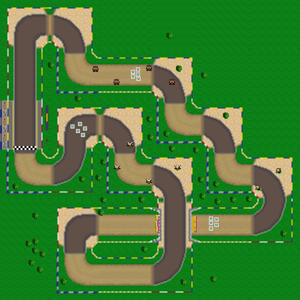 Ds Mario Circuit R - Mario Kart PC