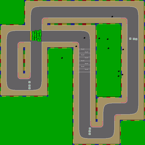SNES Mario Path - Mario Kart PC