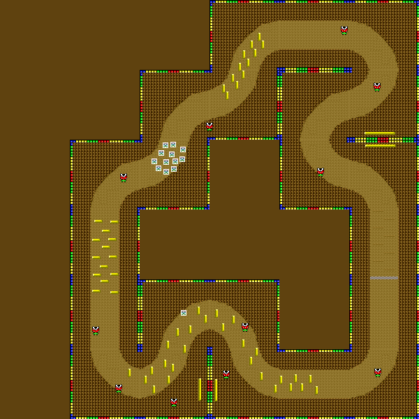Snes Choco Island 1 R - Mario Kart PC