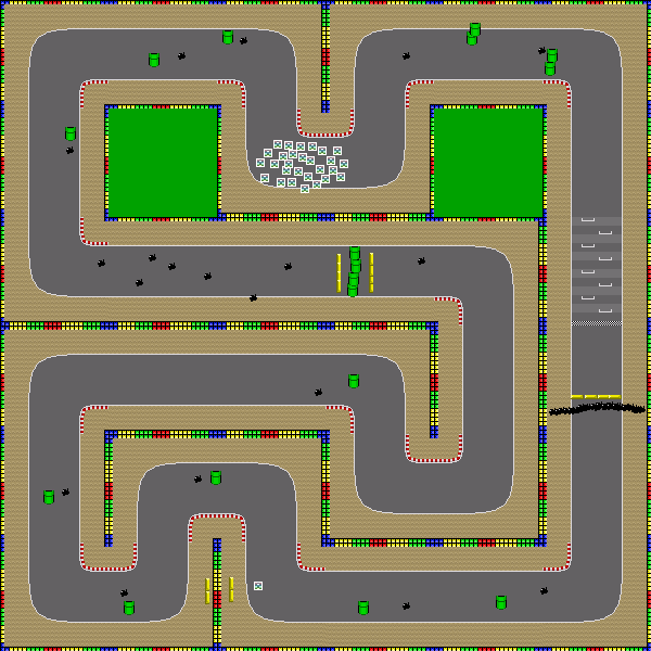 Snes Mario Circuit 4 R - Mario Kart PC